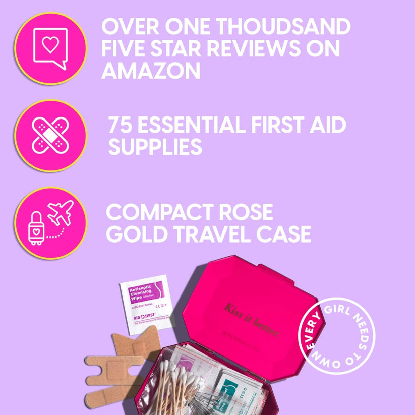 First Aid Kit | Metallic Rose Gold – sellblingsting